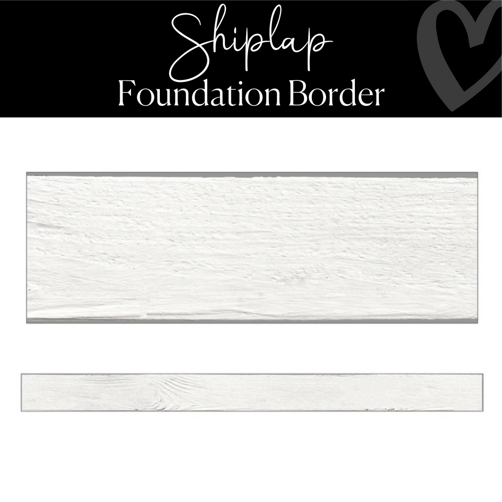 Shiplap | Bulletin Board Border | Industrial Chic | Schoolgirl Style