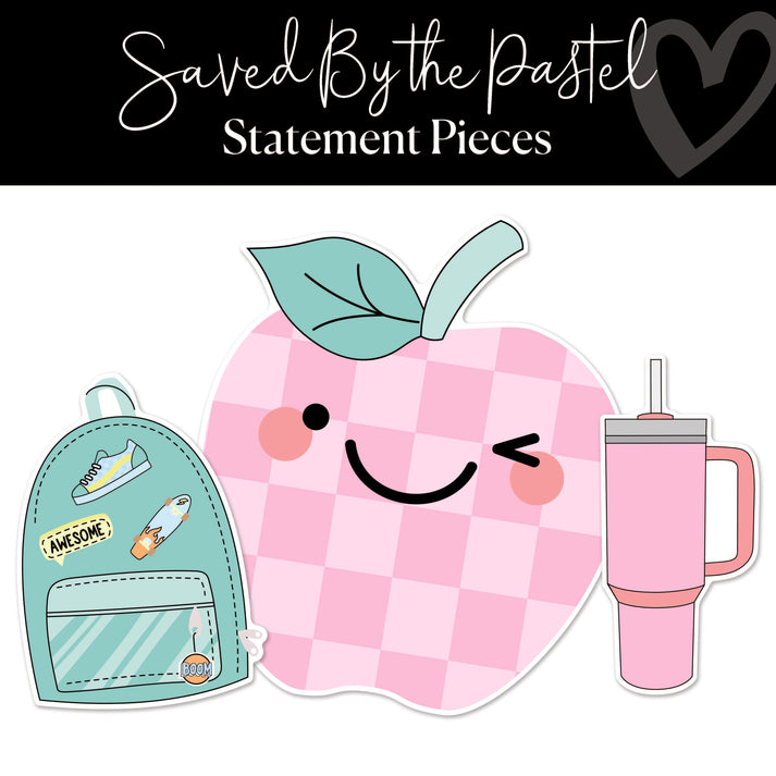 Saved By The Pastel Pre-Printed Classroom Decor Bundle – Schoolgirl Style