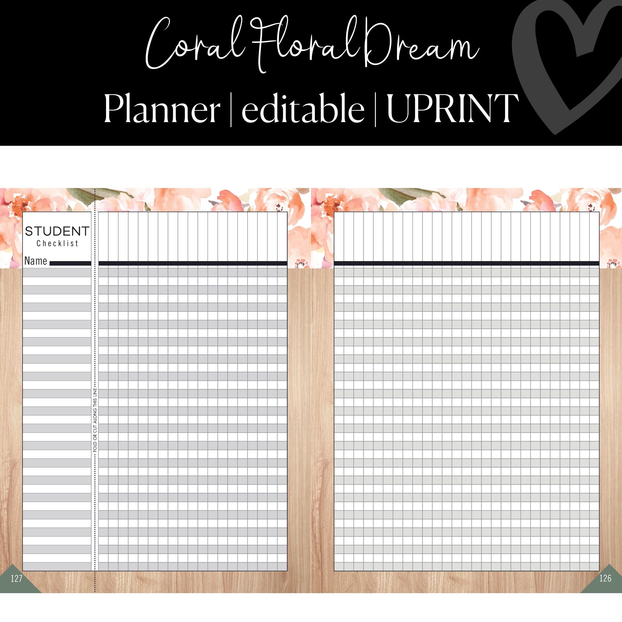 Printable Teacher Planner | Schoolgirl Style