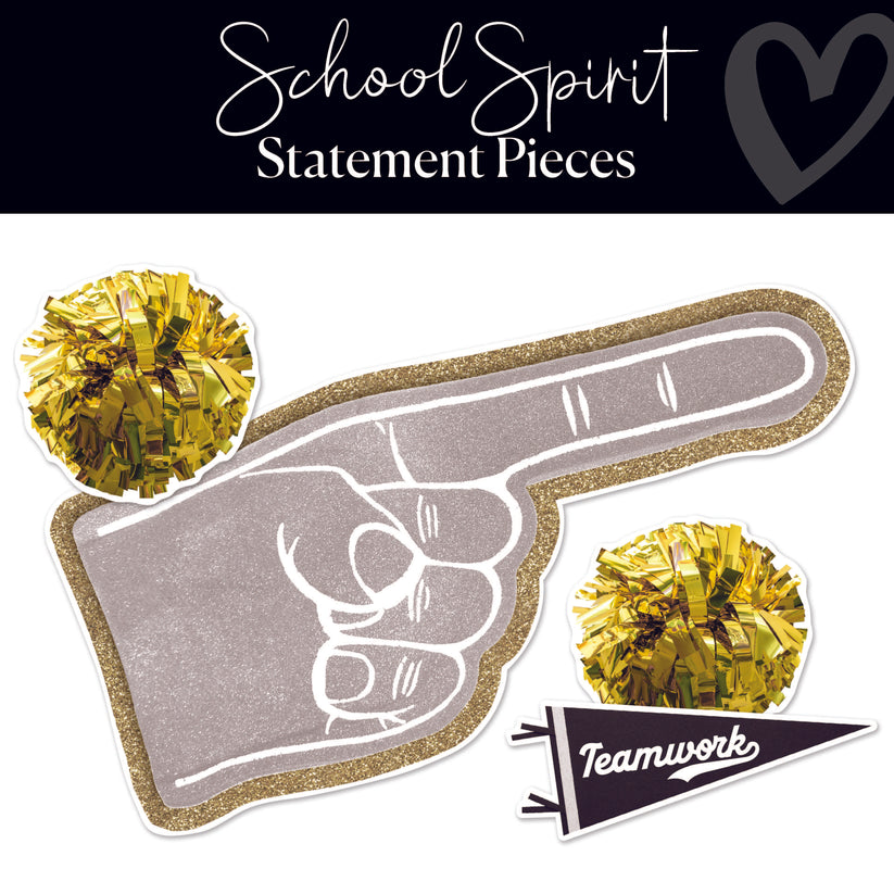 School Spirit Pre-Printed Classroom Decor Bundle – Schoolgirl Style