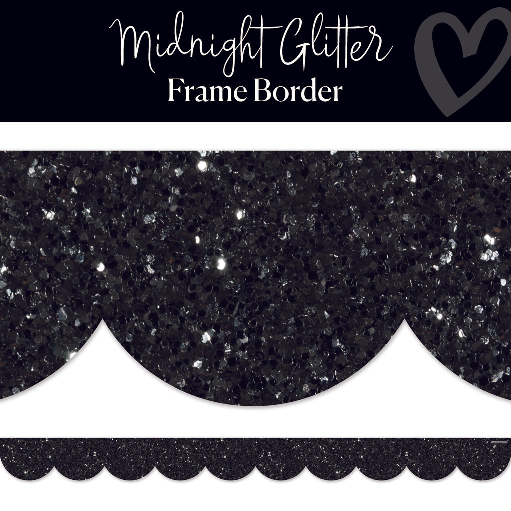 Midnight Glitter | Bulletin Board Borders | Schoolgirl Style