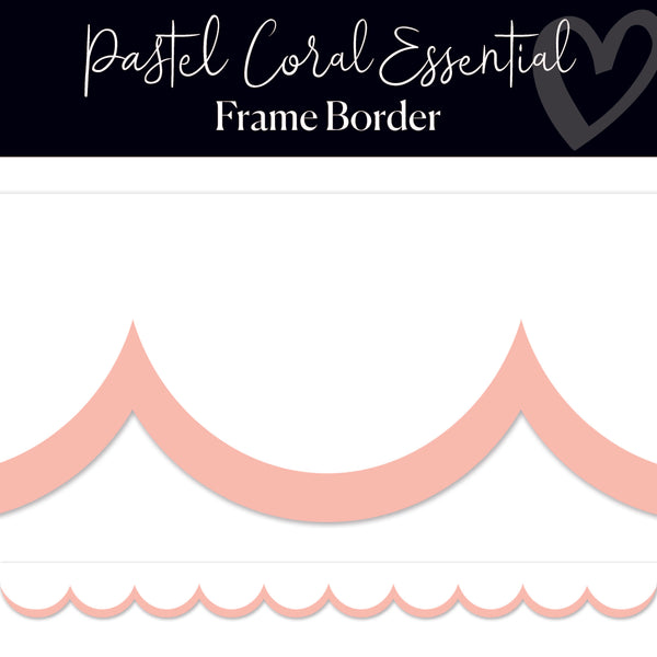 Neutral Coral Border Bundle | Bulletin Board Borders | Schoolgirl Styl ...