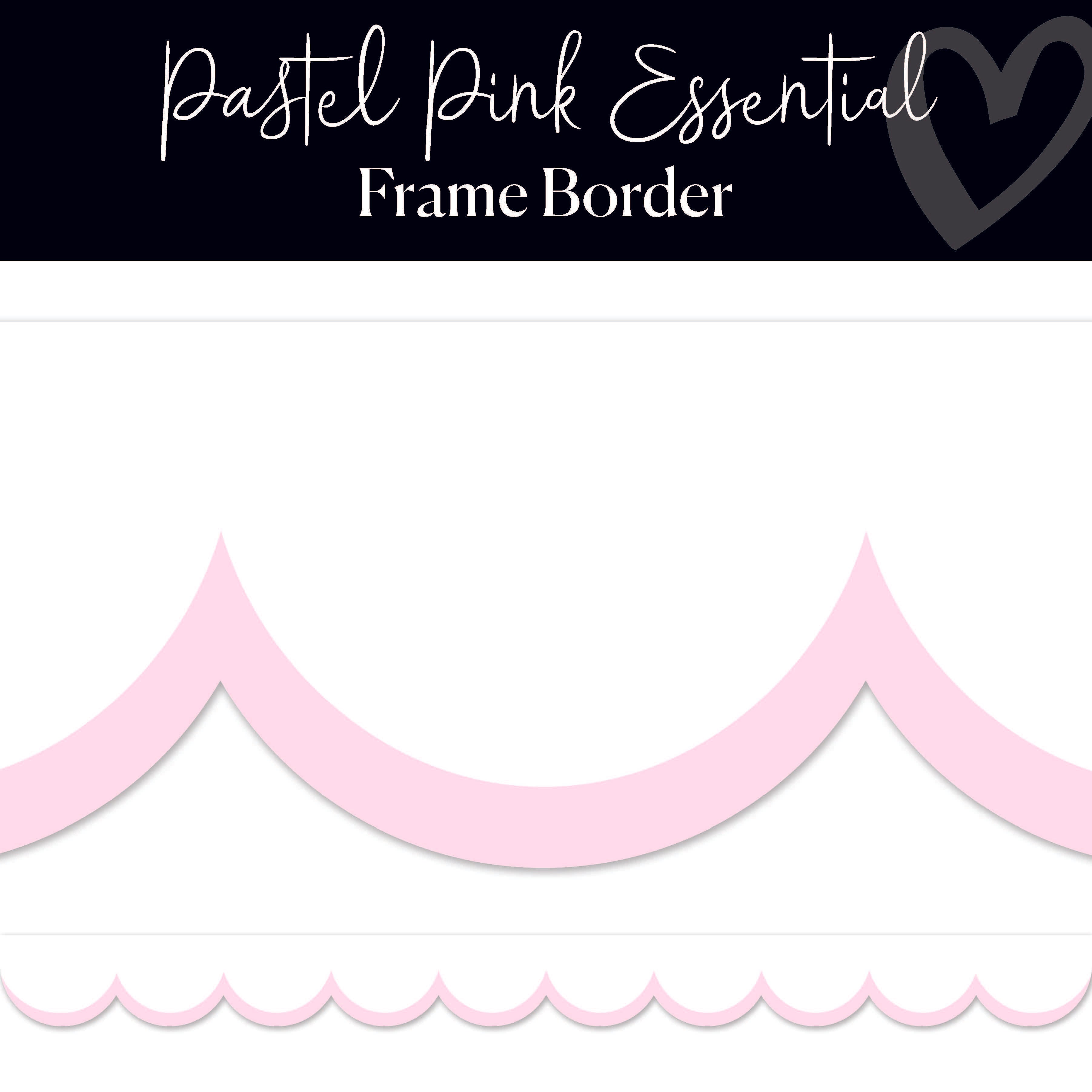 Pastel Pink | Bulletin Board Borders | Schoolgirl Style