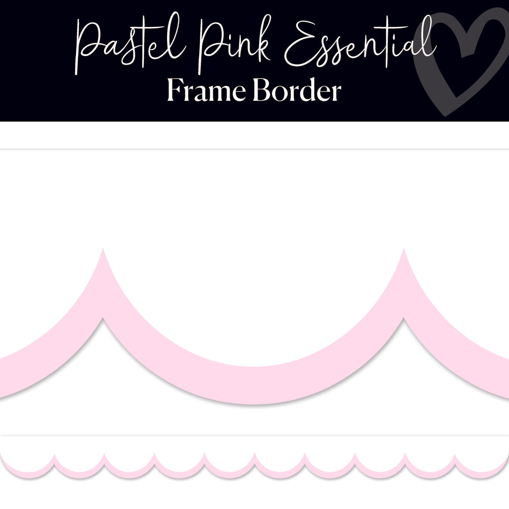 Pastel Pink | Bulletin Board Borders | Schoolgirl Style