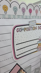 Boho Pastel Composition Notebook Statement Piece | Pastel Pages ...