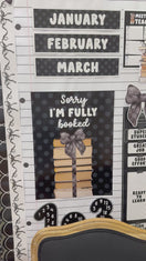 Sorry I'm Fully Booked Classroom Poster | Books and Bows – Schoolgirl Style