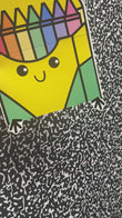 Printable Bright Rainbow School Supplies Buddies Toppers | School Days ...