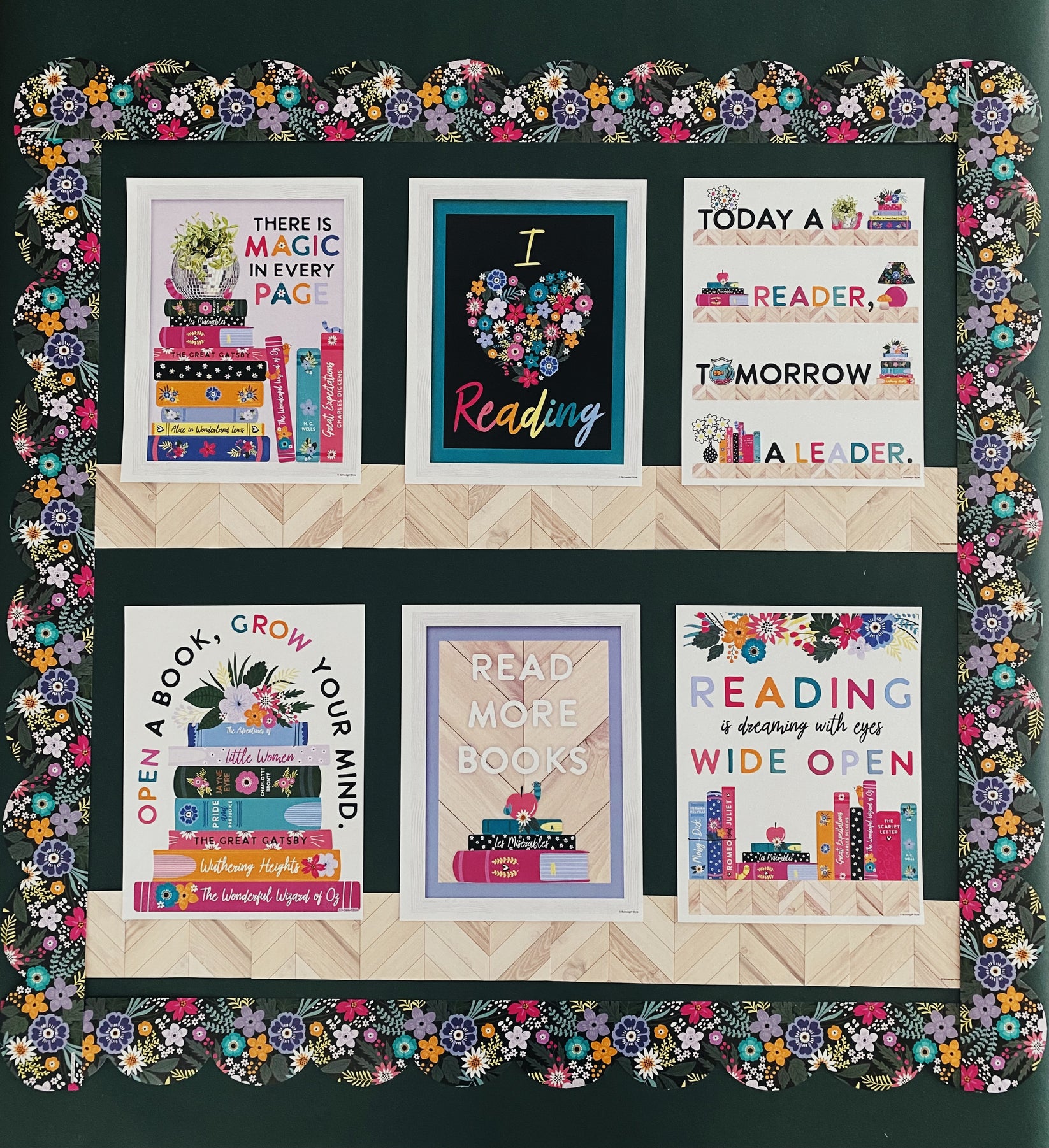 Reading Month | Printable Classroom Decor Bundle – Schoolgirl Style