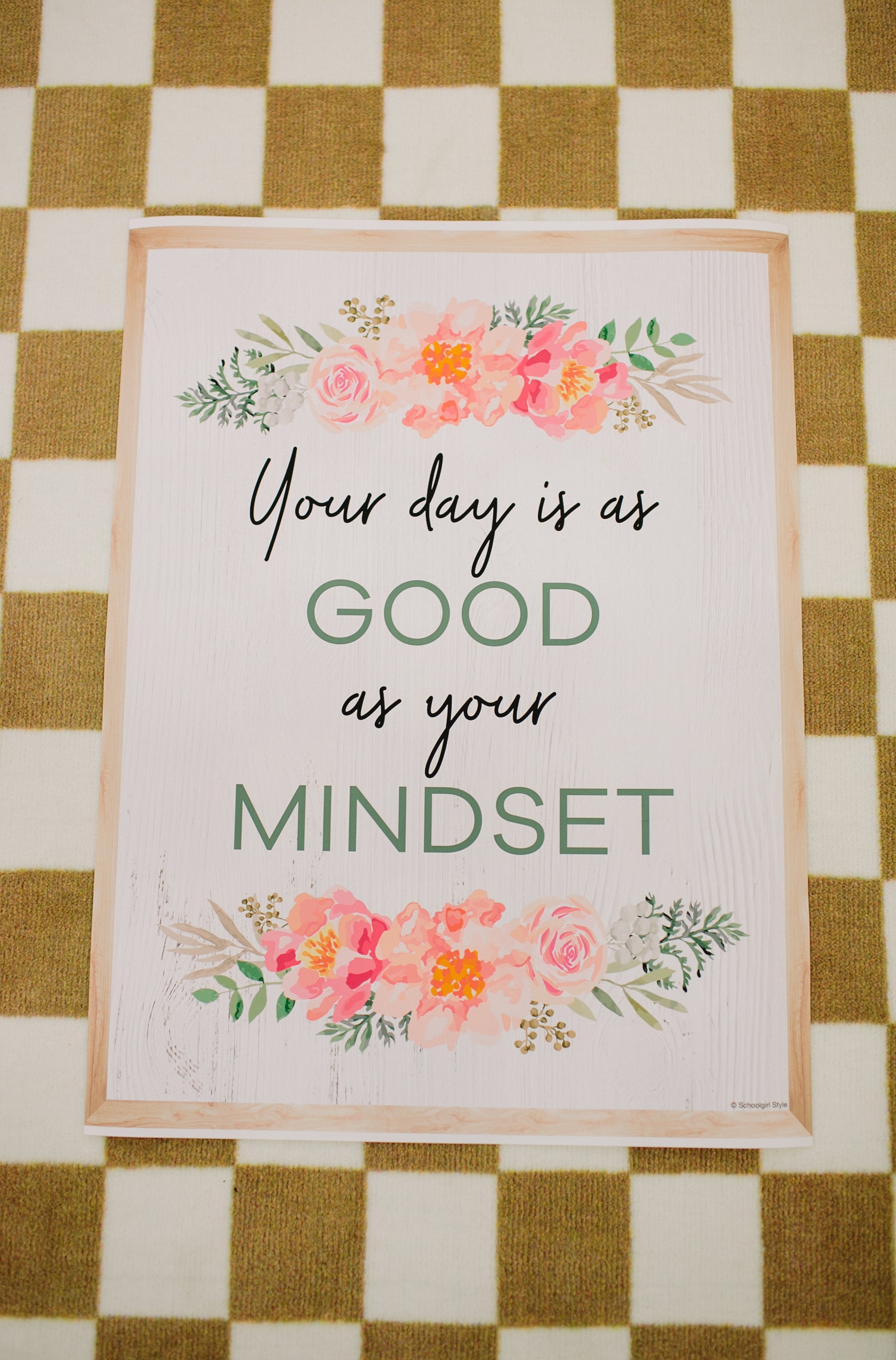 Coral Floral Dream Classroom Decor – Schoolgirl Style