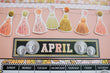 Retro Calendar Bulletin Board Set | Little Miss Retro – Schoolgirl Style