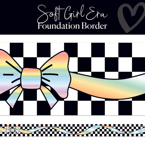 Soft Girl Era | Bulletin Board Borders | Schoolgirl Style