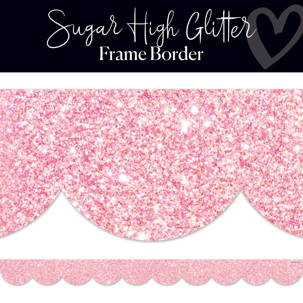 Sugar High Glitter | Bulletin Board Borders | Schoolgirl Style