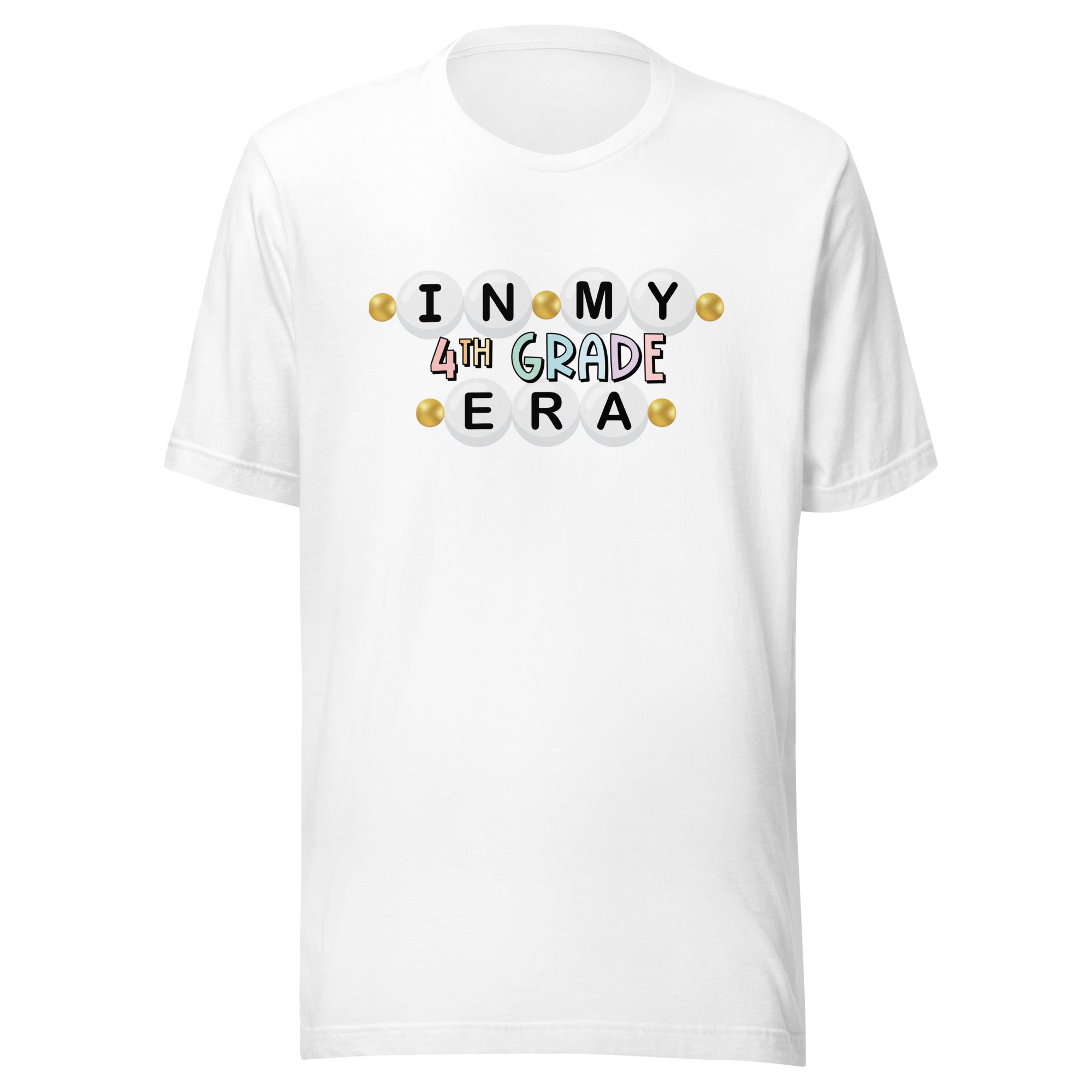 In my 4th grade era | grade level t-shirt | 3 colors – Schoolgirl Style
