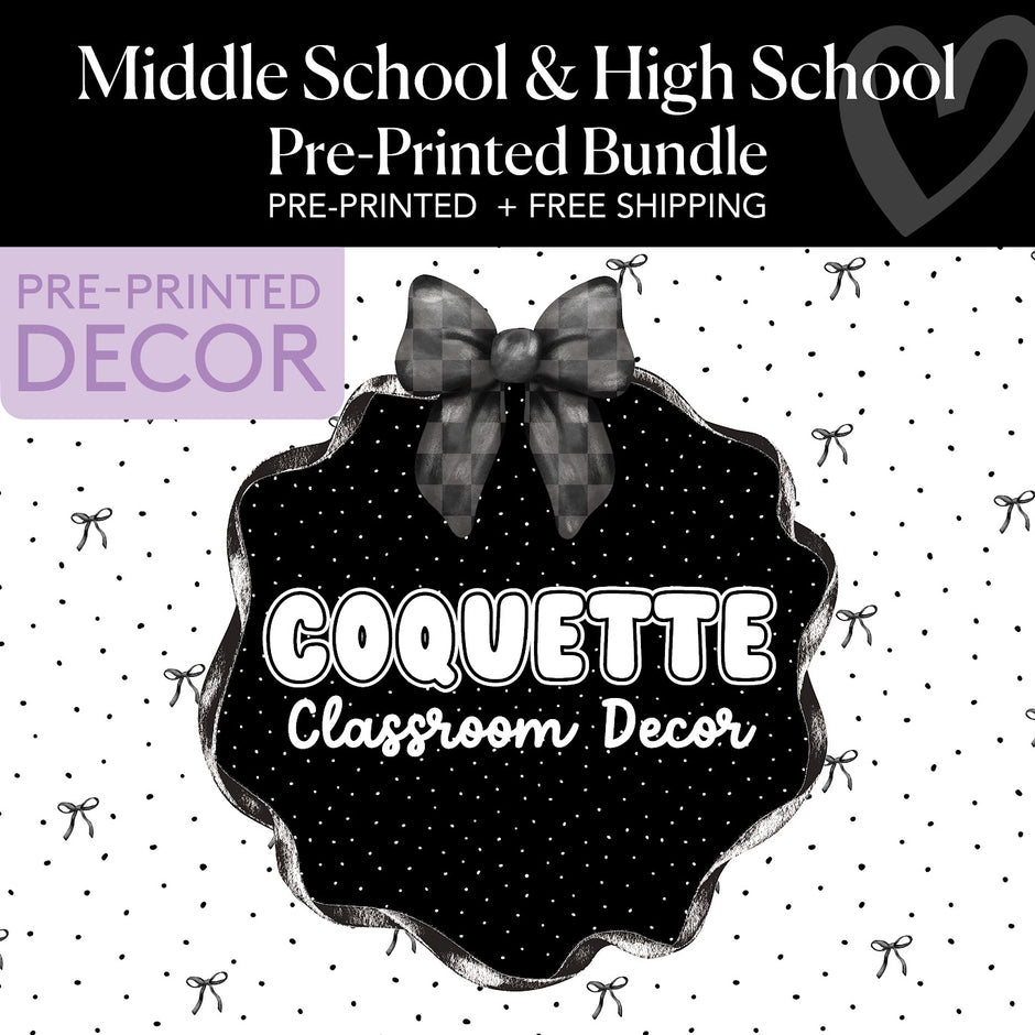 Middle School & High School Classroom Decor | Schoolgirl Style