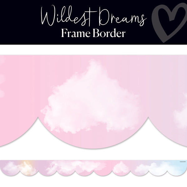 Cotton Candy Clouds Border Bundle | Bulletin Board Borders | Schoolgir ...