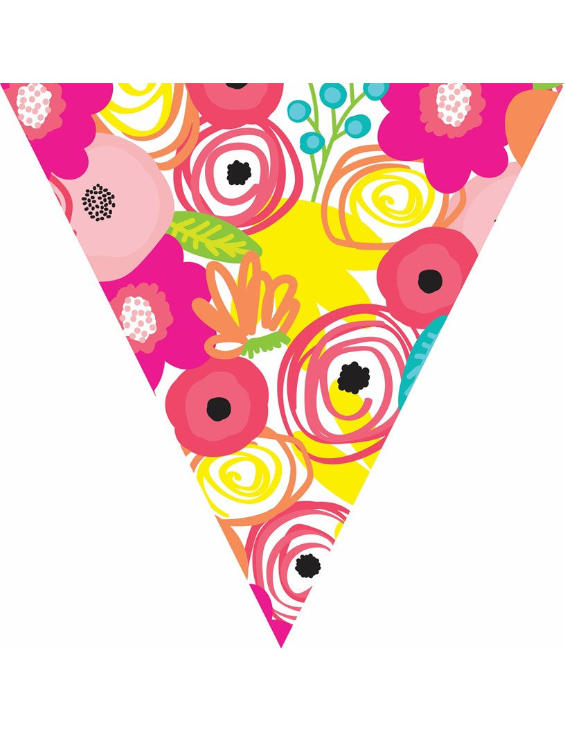 Pennant Banners | Pina Colada Pineapple | Schoolgirl Style