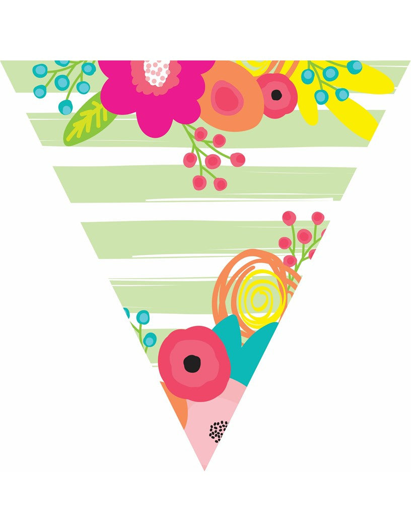 Pennant Banners | Pina Colada Pineapple | Schoolgirl Style