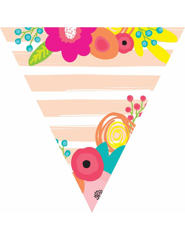 Pennant Banners | Pina Colada Pineapple | Schoolgirl Style