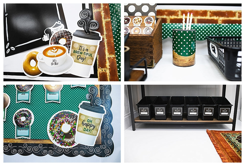 Industrial Cafe | Full Printable Classroom Decor Bundle – Schoolgirl Style