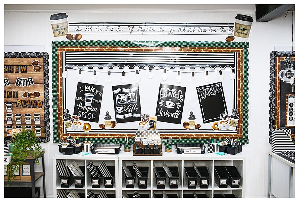Industrial Cafe | Full Printable Classroom Decor Bundle – Schoolgirl Style