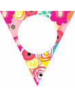 Pennant Banners- Editable | Pina Colada Pineapple | Schoolgirl Style
