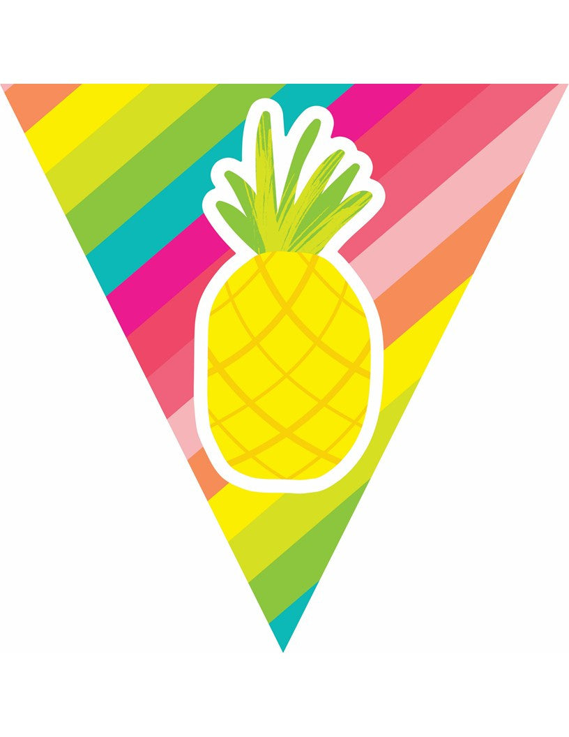Pennant Banners | Pina Colada Pineapple | Schoolgirl Style