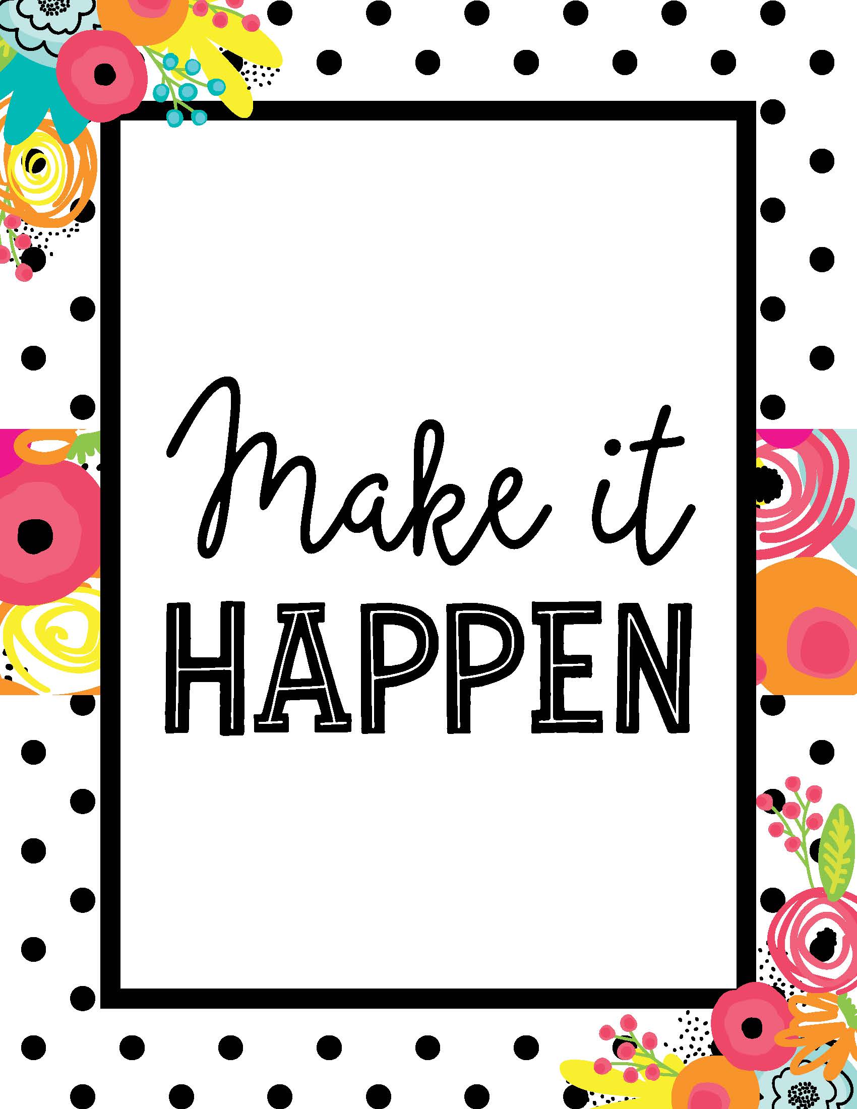 "Mini" Poster Set | Simply Stylish Tropical | UPRINT | Schoolgirl Styl ...