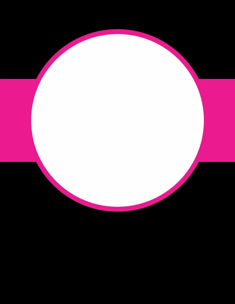 Binder Covers and Spines | Neon Pop | Schoolgirl Style