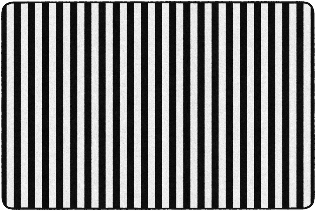 Black and White Stripe | Classroom Rug | Schoolgirl Style