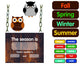 Calendar Pack | Happy Camper | Schoolgirl Style