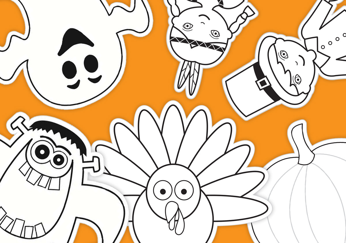 Autumn Cut Outs | Color My Classroom | Schoolgirl Style