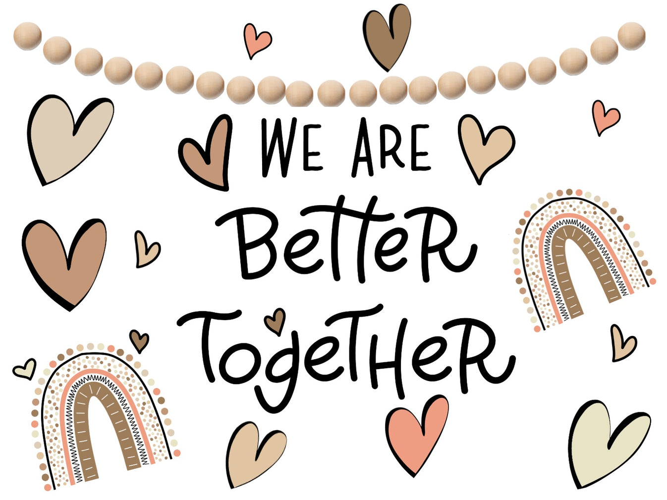 Boho Rainbow | Full Printable Classroom Decor Bundle – Schoolgirl Style