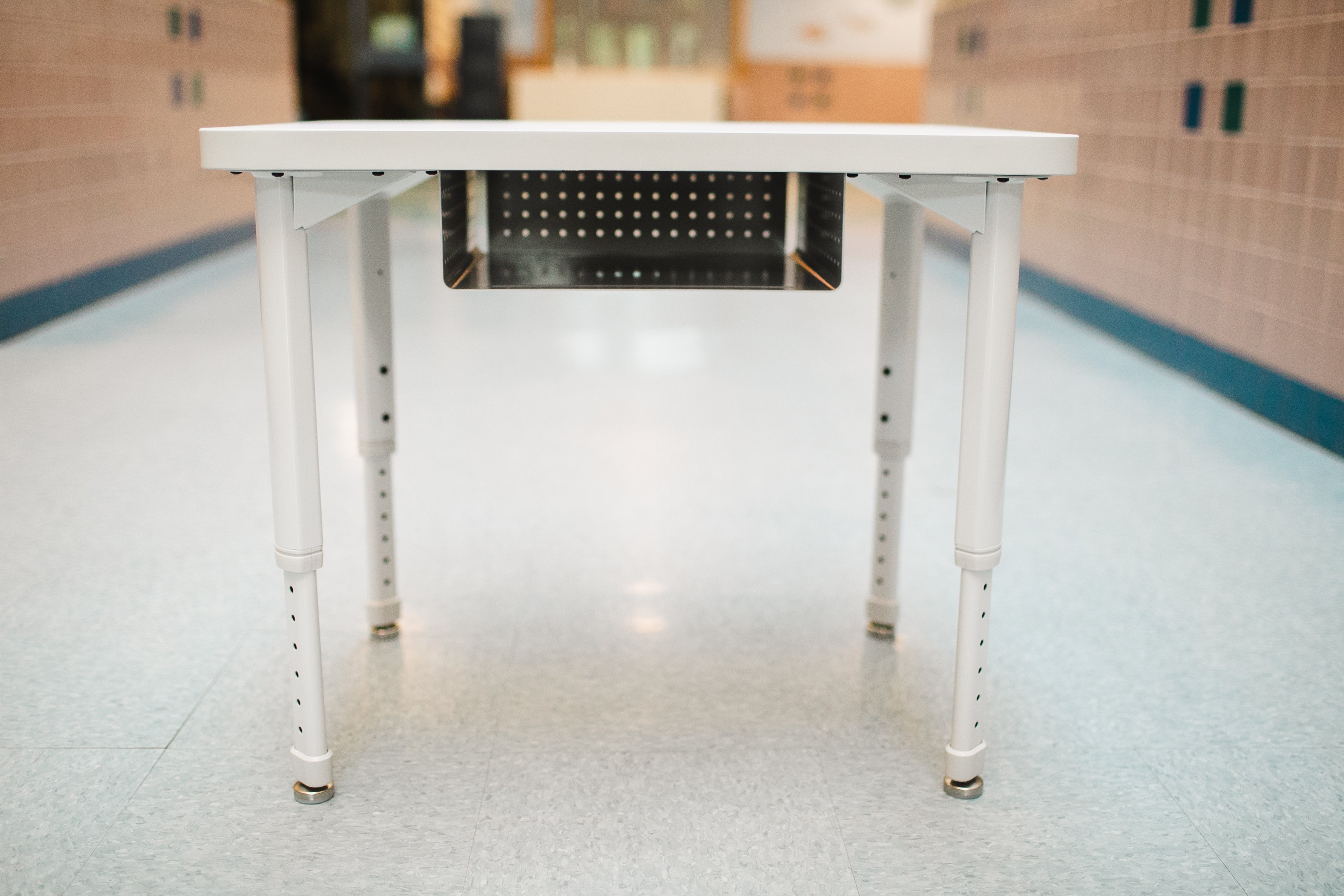 Adjustable Student Classroom Desk | A&D® ADJUSTABLE HEIGHT STUDENT DES ...