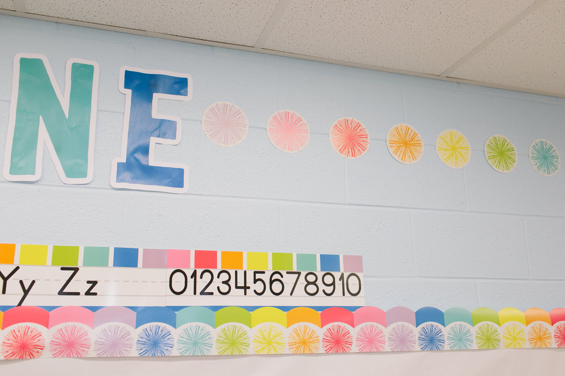 Rainbow Number Line|U PRINT – Schoolgirl Style
