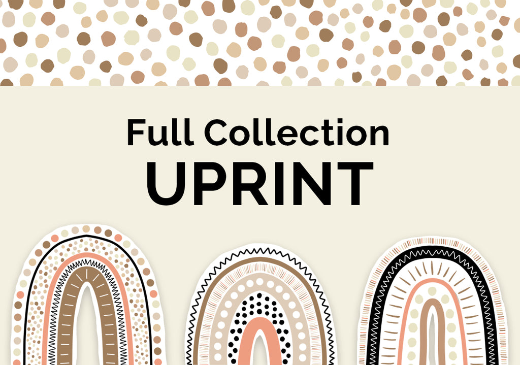 Boho Rainbow | Full UPRINT Bundle | Printable Classroom Decor | Teache ...