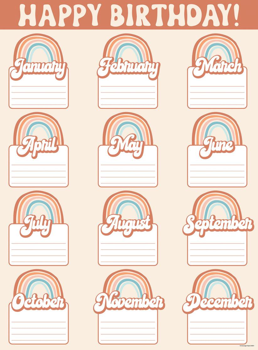 Good Vibes | Full Printable Classroom Decor Bundle – Schoolgirl Style