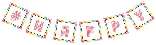 Happy Banner| Schoolgirl Style