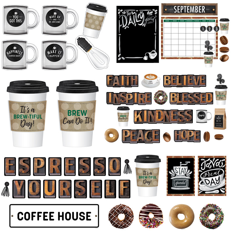 Industrial Cafe | Full Printable Classroom Decor Bundle – Schoolgirl Style