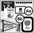 Just Teach Black and White | Full Printable Classroom Decor Bundle ...