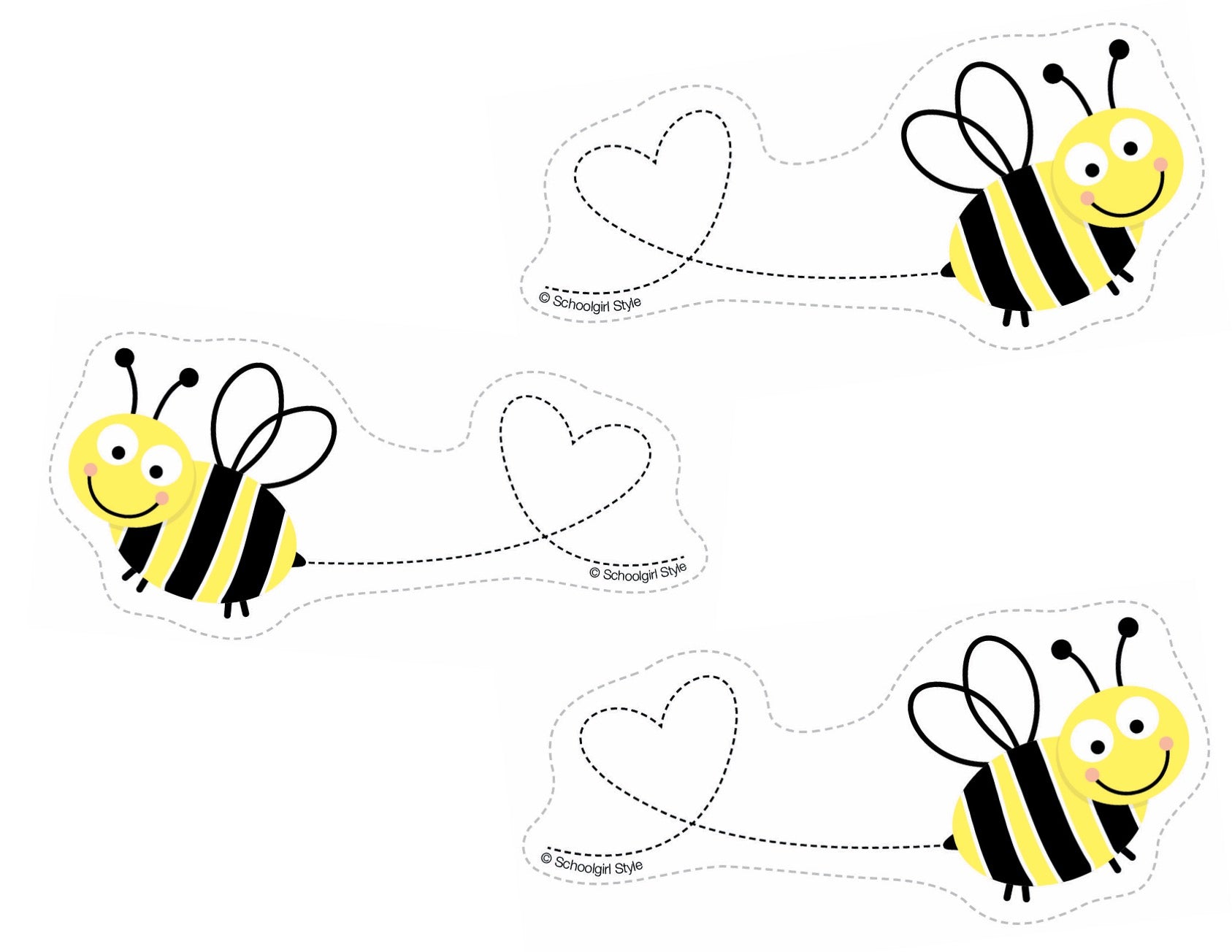 Busy Bees Clipart