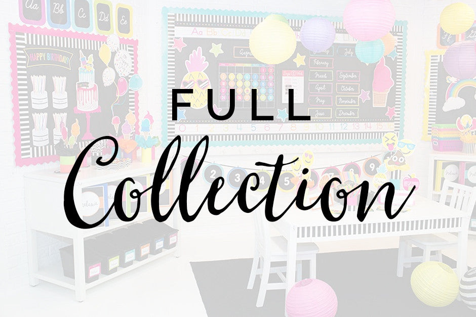 "Neon Pop" | Full UPRINT Bundle | Printable Classroom Decor | Teacher ...