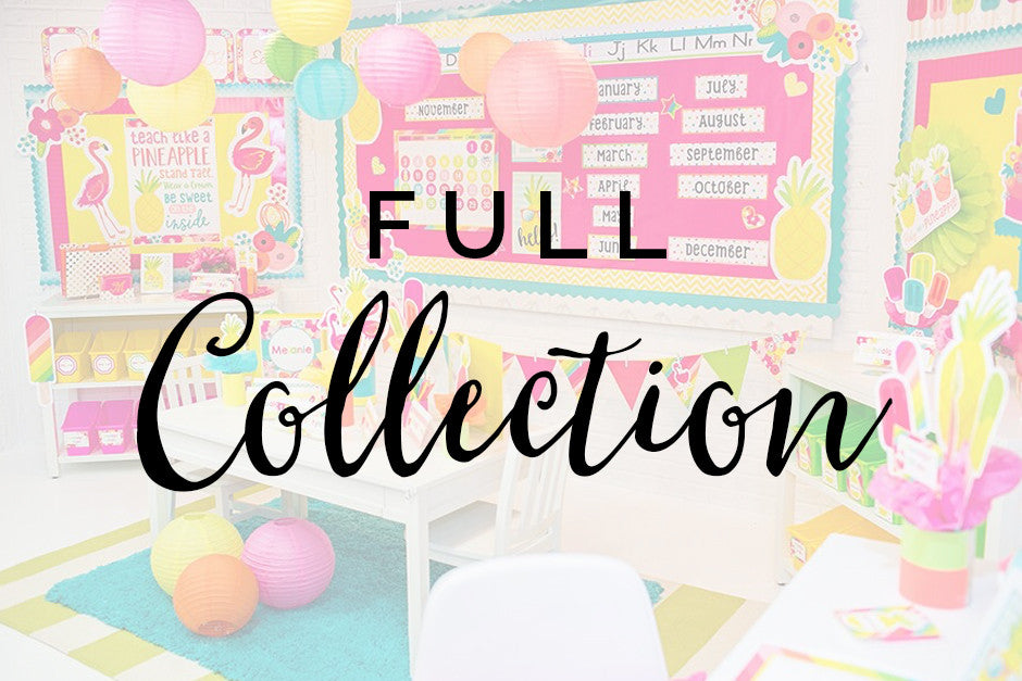 "Pina Colada Pineapple" | Full UPRINT Bundle | Printable Classroom Dec ...