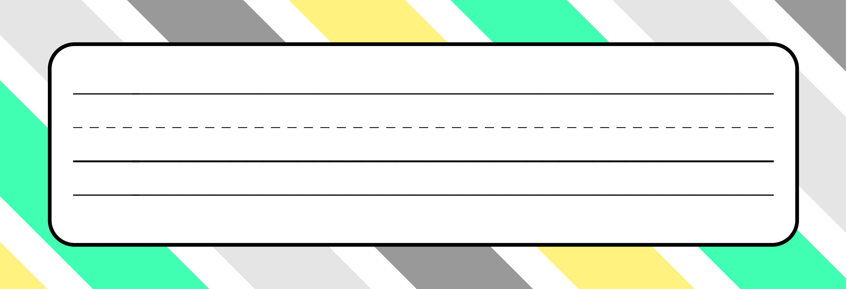 Nameplates | Hello! Sunshine | Schoolgirl Style