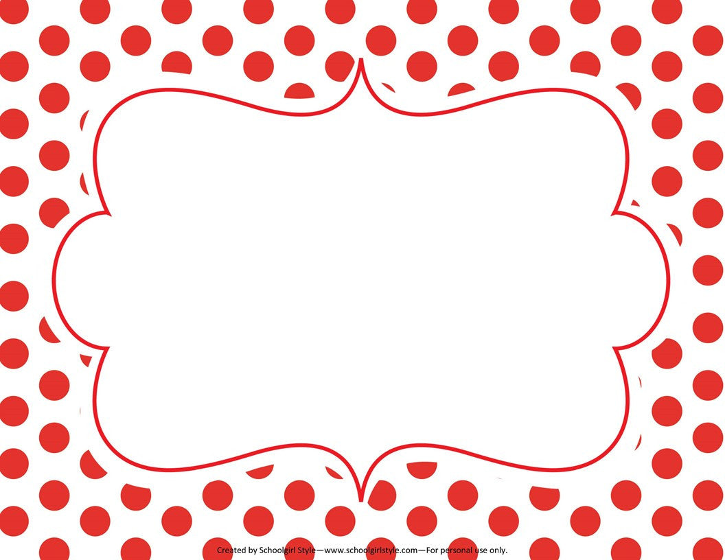 Name Tags | Hooray for Hollywood | Schoolgirl Style