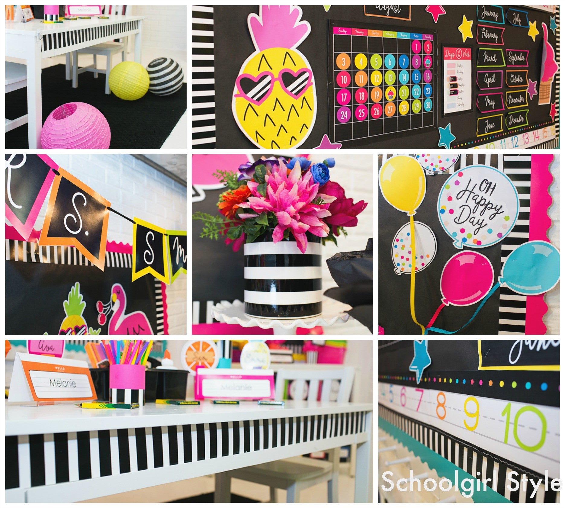 "Neon Pop" | Full UPRINT Bundle | Printable Classroom Decor | Teacher ...