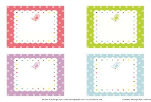 Multipurpose Labels| Schoolgirl Style