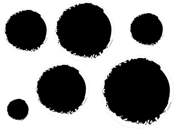 Oops A Daisy - Painted Dots Cut-Outs|Schoolgirl Style