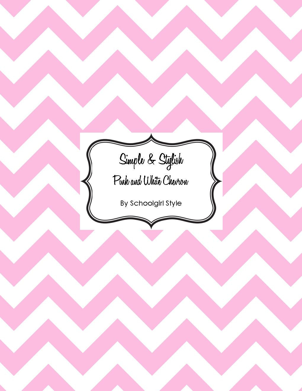 Pink Chevron Wallpaper