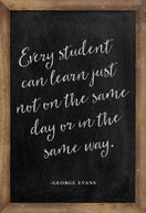 Inspirational Posters Chalkboard | Industrial Chic | Schoolgirl Style