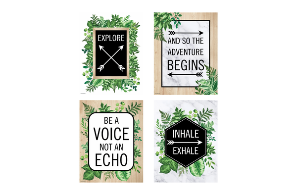 Mini Poster Set | Classroom Posters | Simply Boho | Schoolgirl Style
